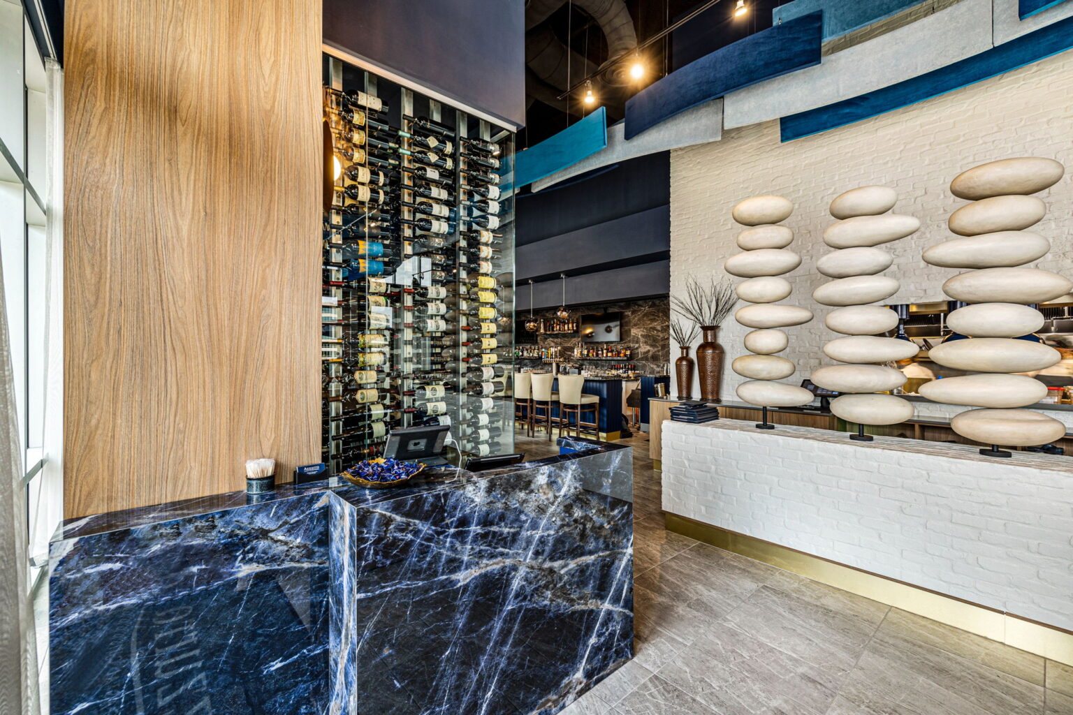 Azzurro Italian Coastal Cuisine - The Woodlands | Construction Concepts